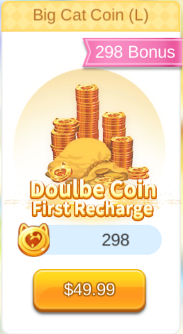 Ragnarok M Top Up 298 Big Cat Coins + Extra 298 bonus Big Cat Coins on ...