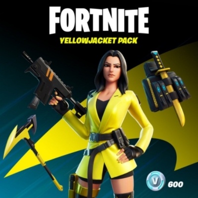 Fortnite Top Up Checkered Past Pack with 600 Vbucks