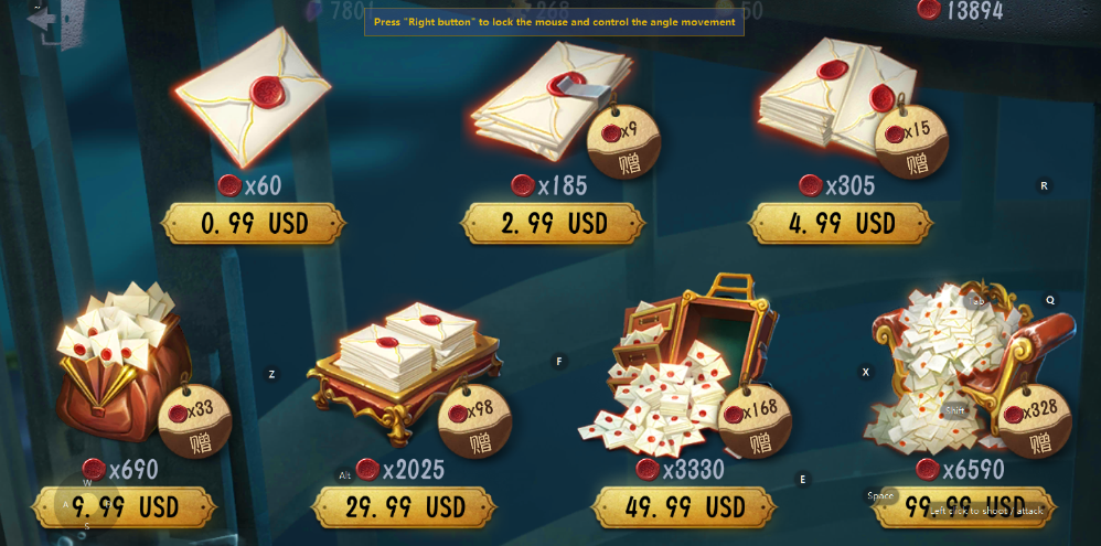 Identity V [Global] Top Up690 Echoes $9.99