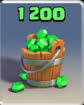 Clash of Clans COC Top up 1200 Gems