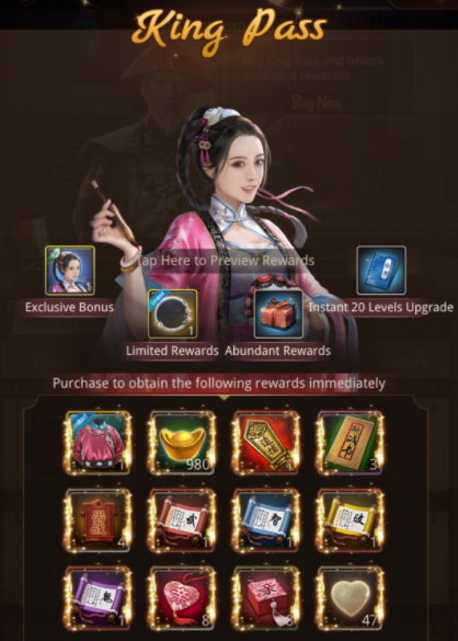 Be The King king pass $15