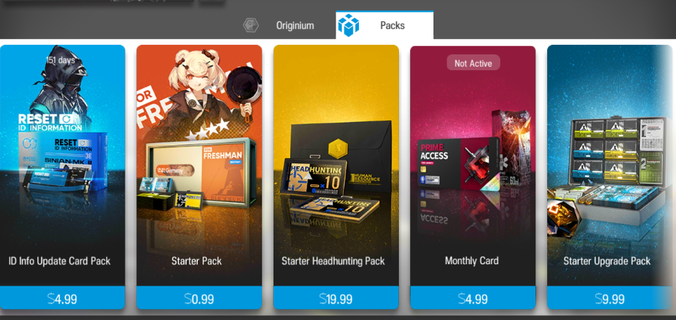 Arknights ID info Update Card Pack 4.99