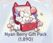 Ragnarok Origin Top up 1890 Nyan Berry