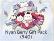 Ragnarok Origin Top up 940 Nyan Berry (LOGIN topup)
