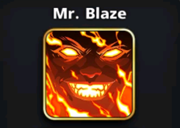 Mr. Blaze Avatar + 1 Advanced Collector Box( Open Box ) + 1 Rare ...