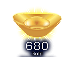 ⚡ INSTANT ⚡ Be The King Top up 680 Gold, Only need User ID and Server.