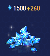 GOV: Nikke Top up 1500+260 Gems, only need Player ID