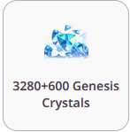 3280 Primogems UID+Name+Server Direct Topup (Receipt available)