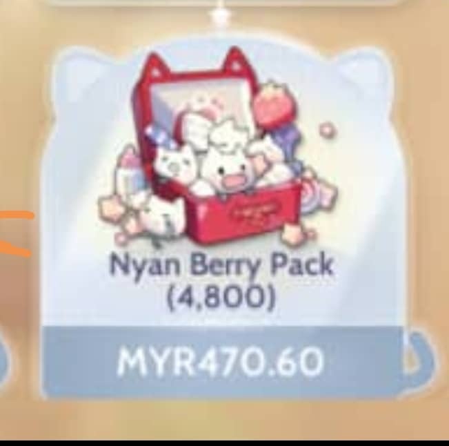 Ragnarok Origin Global /Nyan Berry Pack 4800 login topup, need username ...