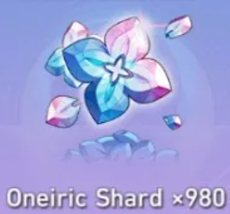 Honkai: Star Rail TOPUP 980 +110 Oneiric shards $15 VIA LOGIN